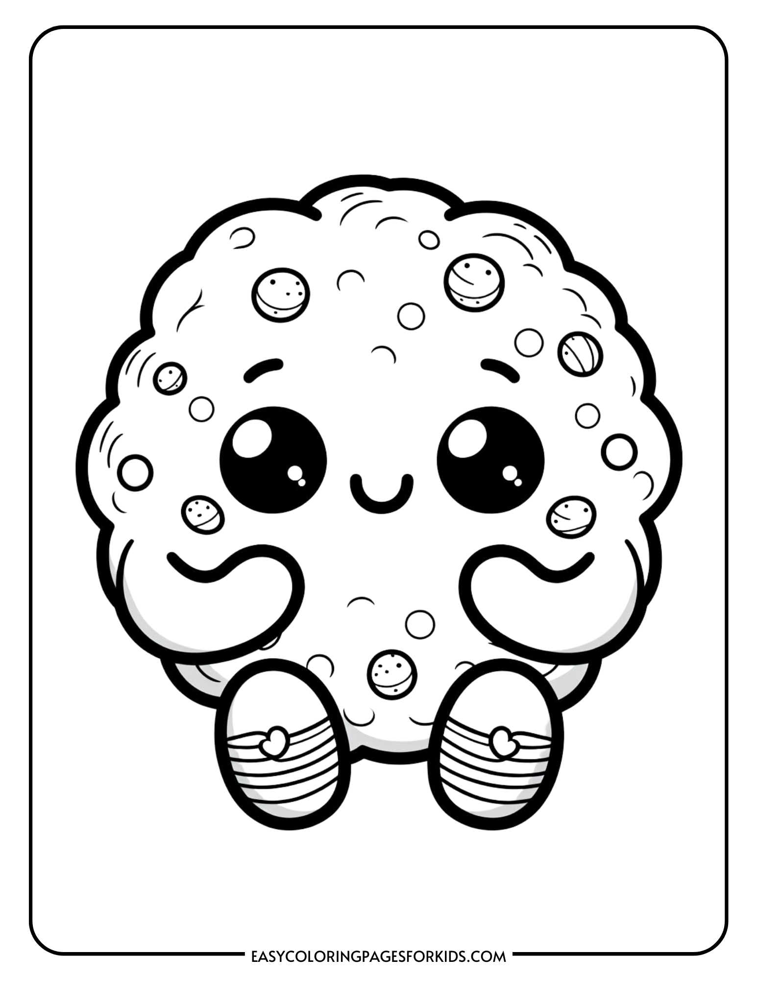 Cookie Coloring Pages (Free Printable Pages for Kids) - Easy Coloring ...