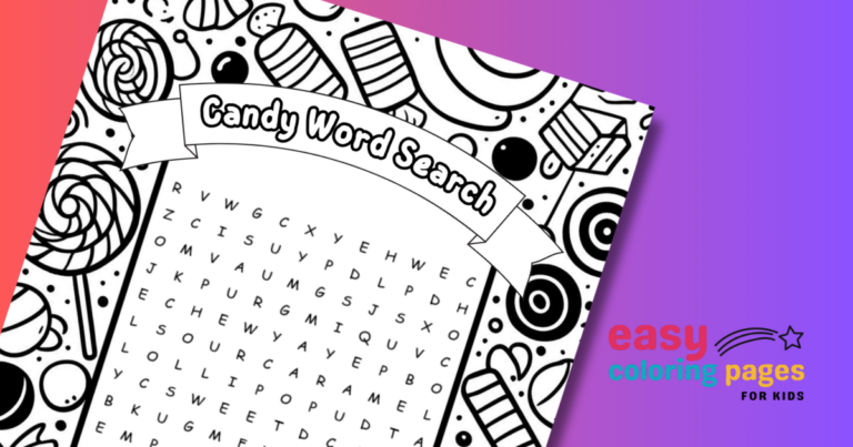 Food Word Search Printables (Food Word Search For Kids) - Easy Coloring ...