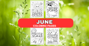 June Coloring Pages (5 Free Printable PDF Pages to Print) - Easy ...