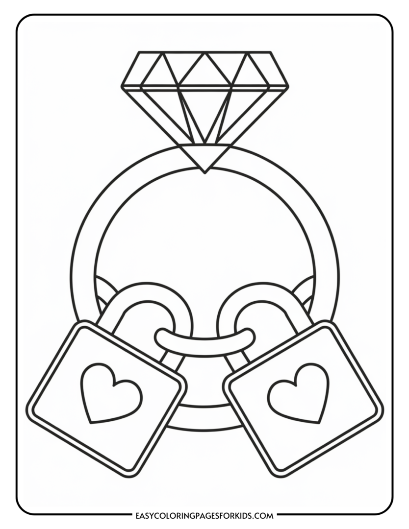 Cute Love Coloring Pages (9 Free Printable Pages) - Easy Coloring Pages ...