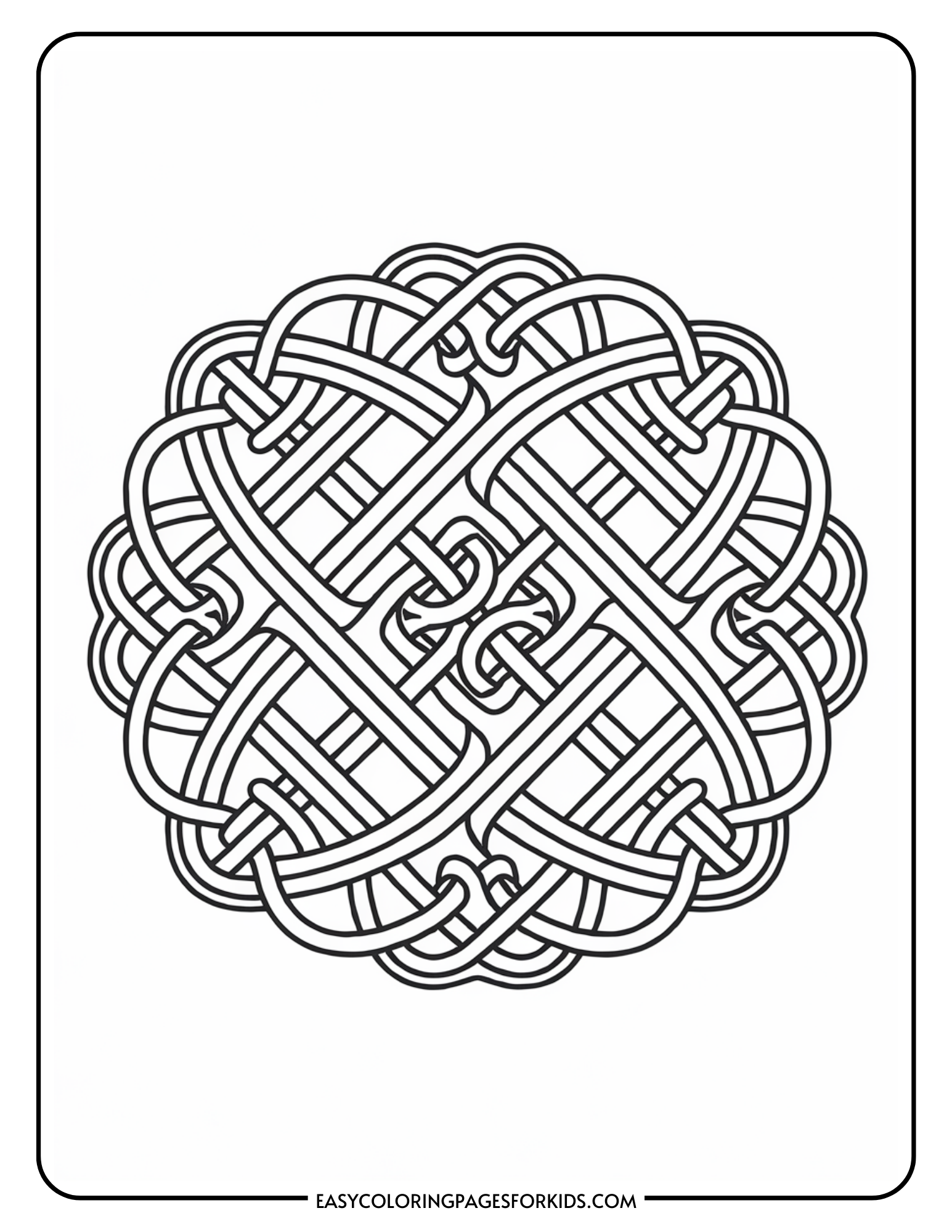 Easy Coloring Pages for Kids - Printable Coloring Pages for Kids