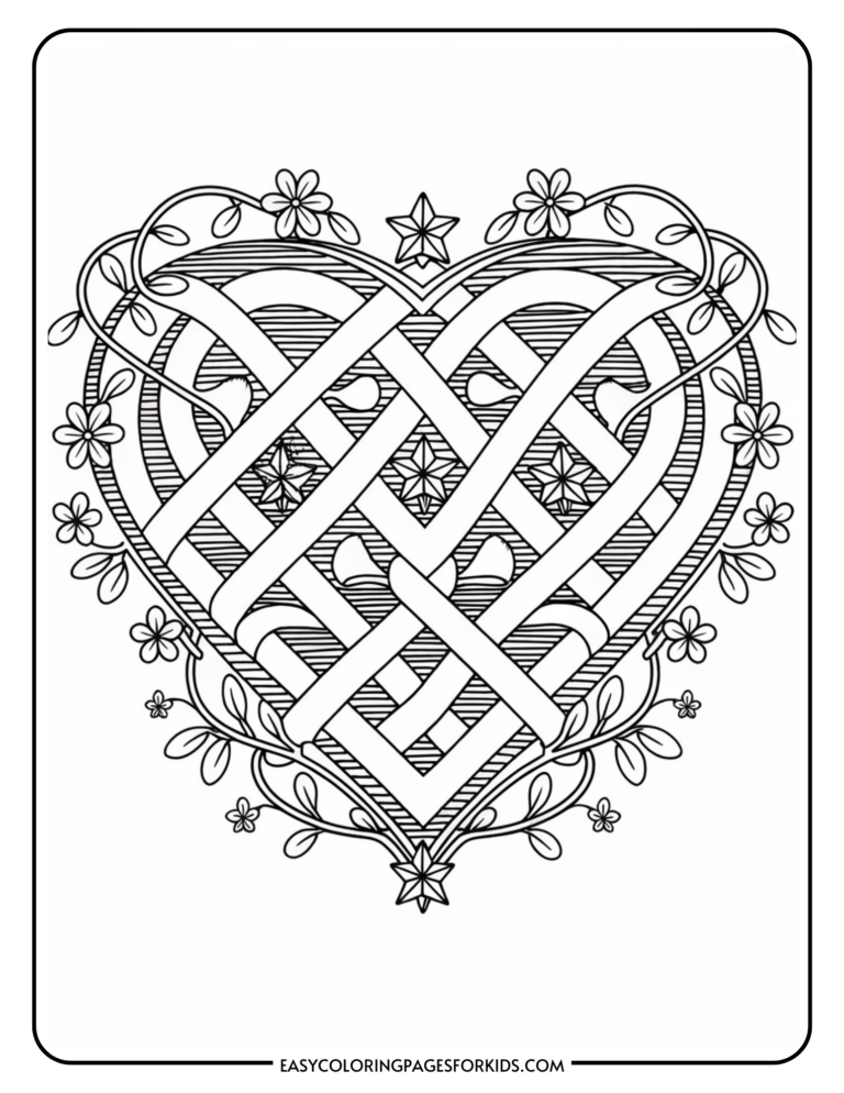 Printable Celtic Knot Coloring Pages (10 Free PDF Pages) - Easy ...