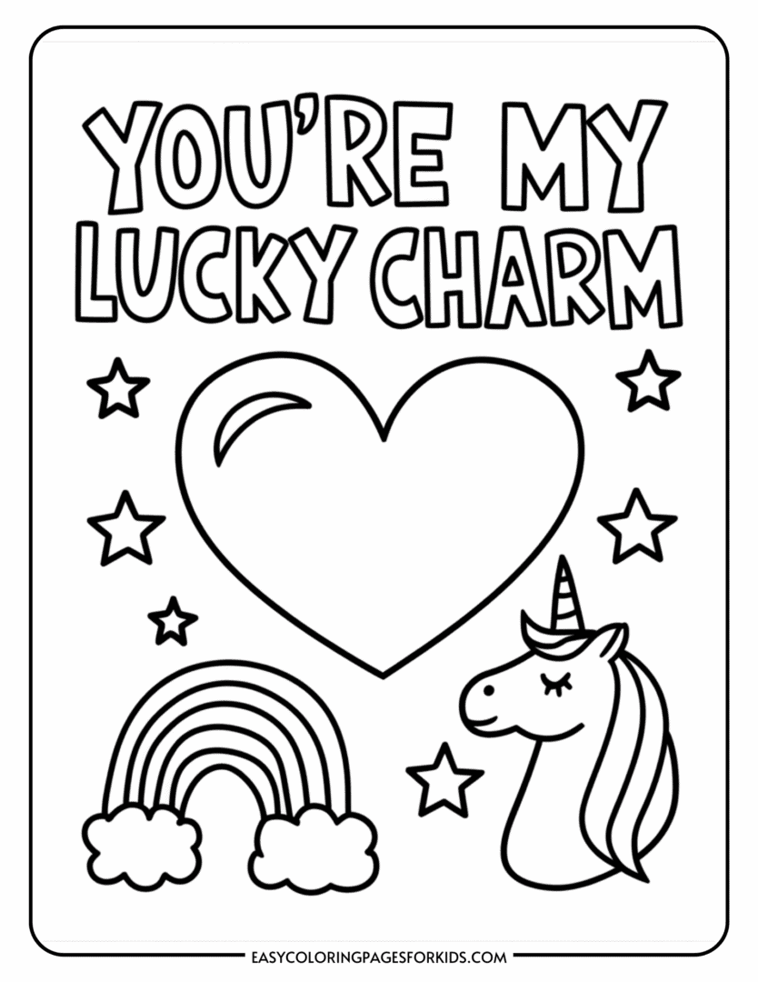 Printable Lucky Charms Coloring Pages (10 Free PDF Pages) - Easy ...