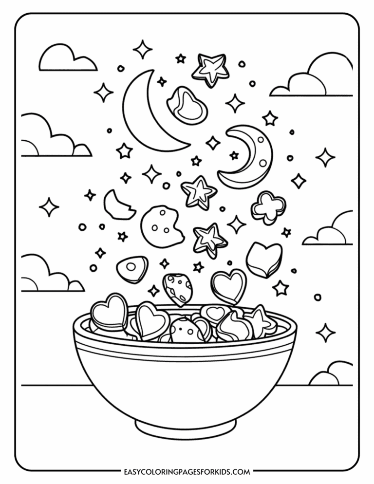 Printable Lucky Charms Coloring Pages (10 Free PDF Pages) - Easy ...