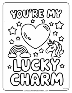 Printable Lucky Charms Coloring Pages (10 Free PDF Pages) - Easy ...