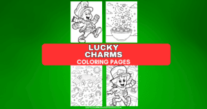 Printable Lucky Charms Coloring Pages (10 Free PDF Pages) - Easy ...