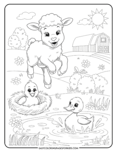 Cute Spring Coloring Pages (15 Free Printable PDF Pages) - Easy ...