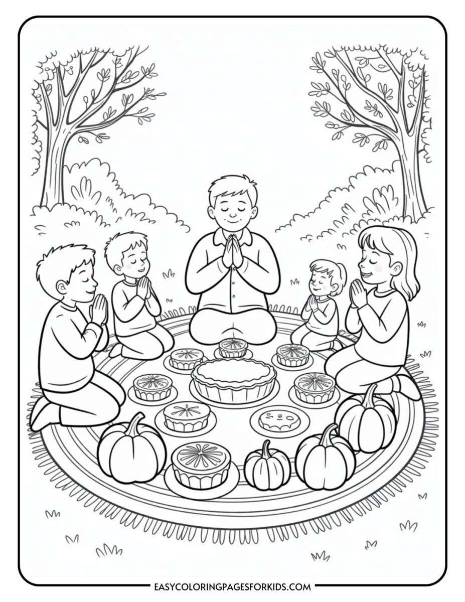 Christian Fall Coloring Pages for Kids (6 PDF Pages) - Easy Coloring ...