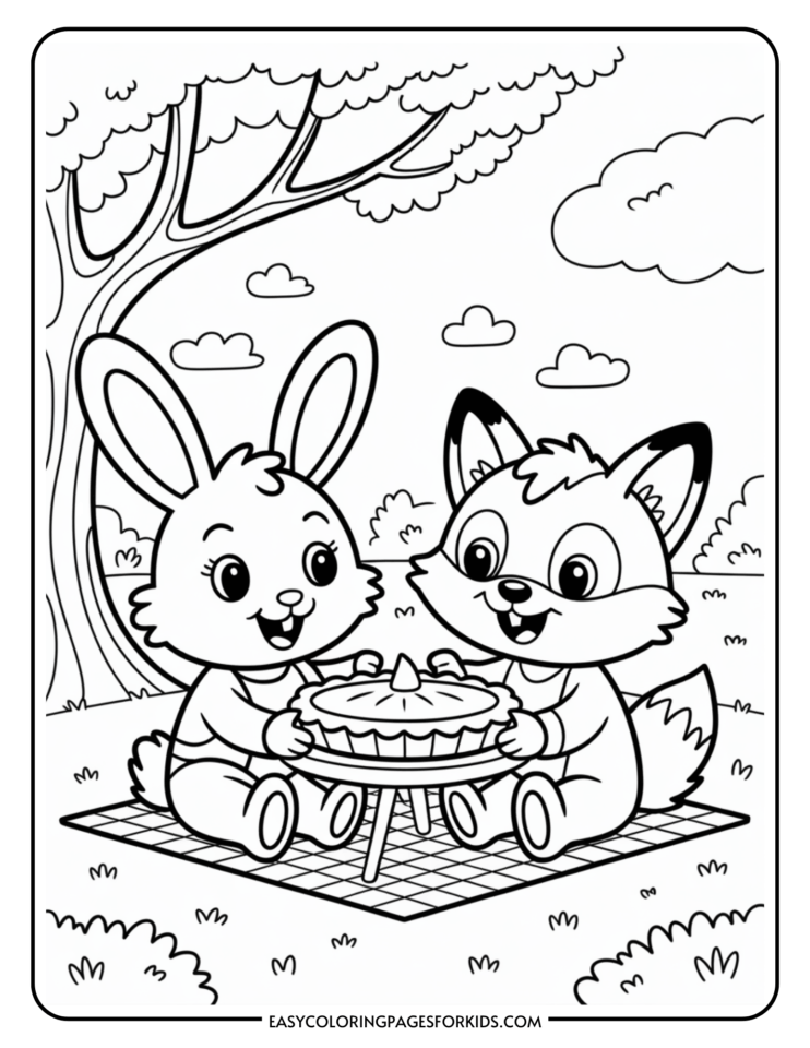 Fall Coloring Pages for Preschoolers (6 Free Printables) - Easy ...