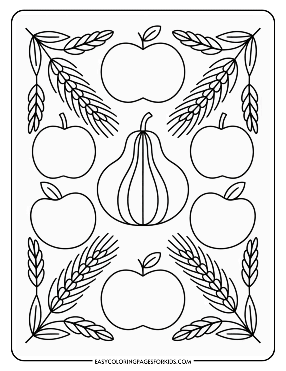 Fall Mandala Coloring Pages (15 Relaxing Pages to Print) - Easy ...