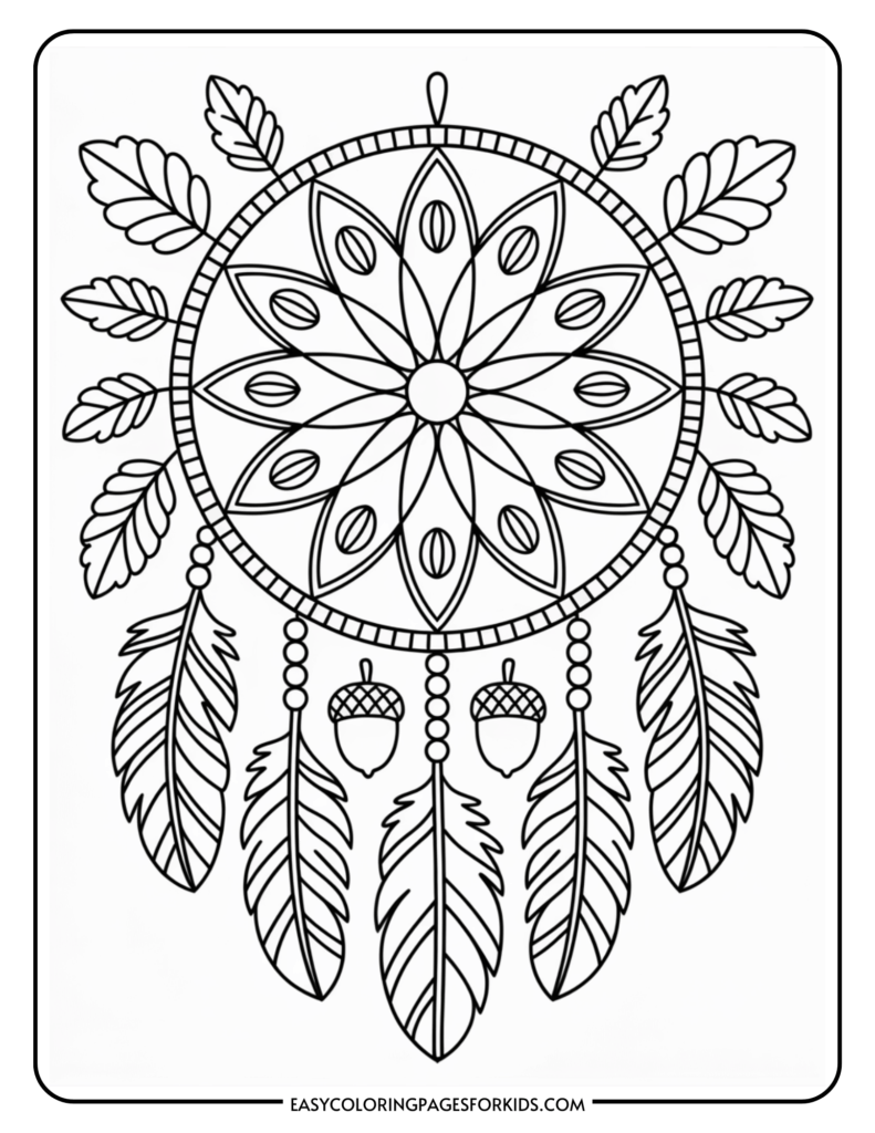 Fall Mandala Coloring Pages (15 Relaxing Pages to Print) - Easy ...