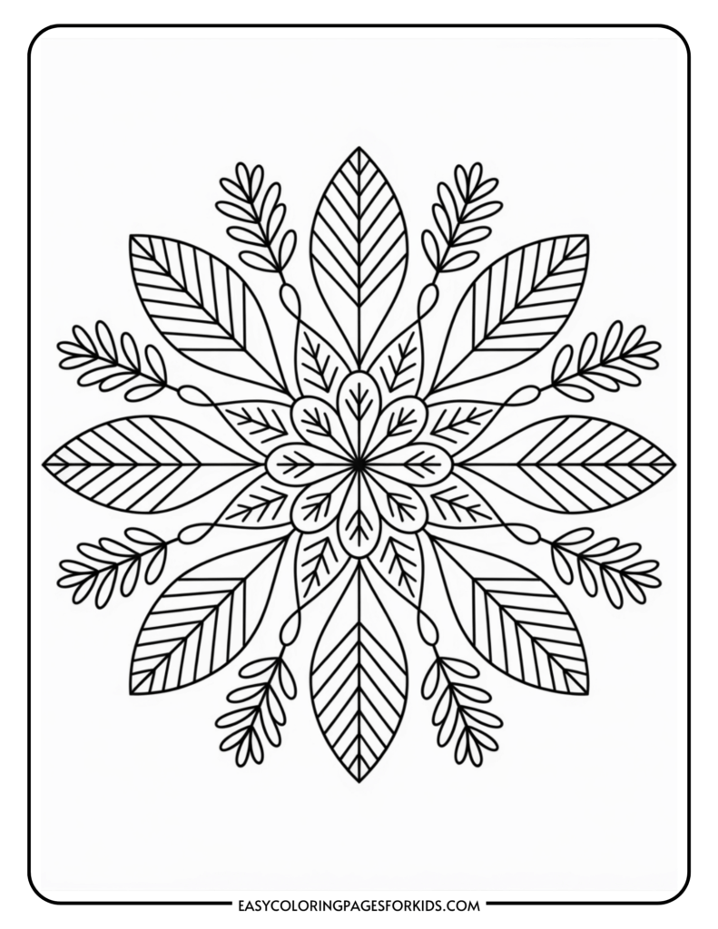 Fall Mandala Coloring Pages (15 Relaxing Pages to Print) - Easy ...