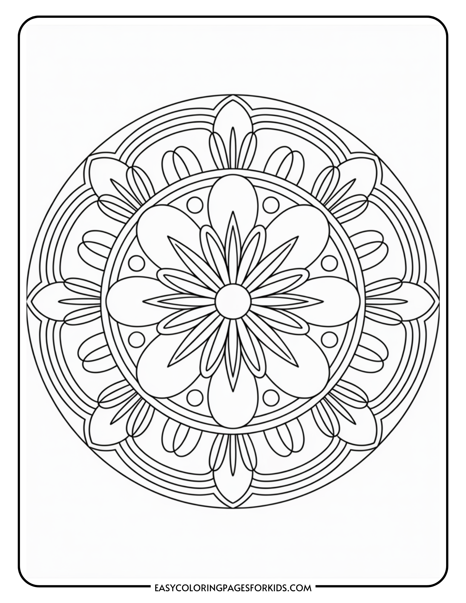 Fall Mandala Coloring Pages (15 Relaxing Pages to Print) - Easy ...