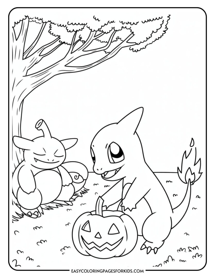 Pokemon Halloween Coloring Pages for Spooky Season (7 Pages) - Easy ...