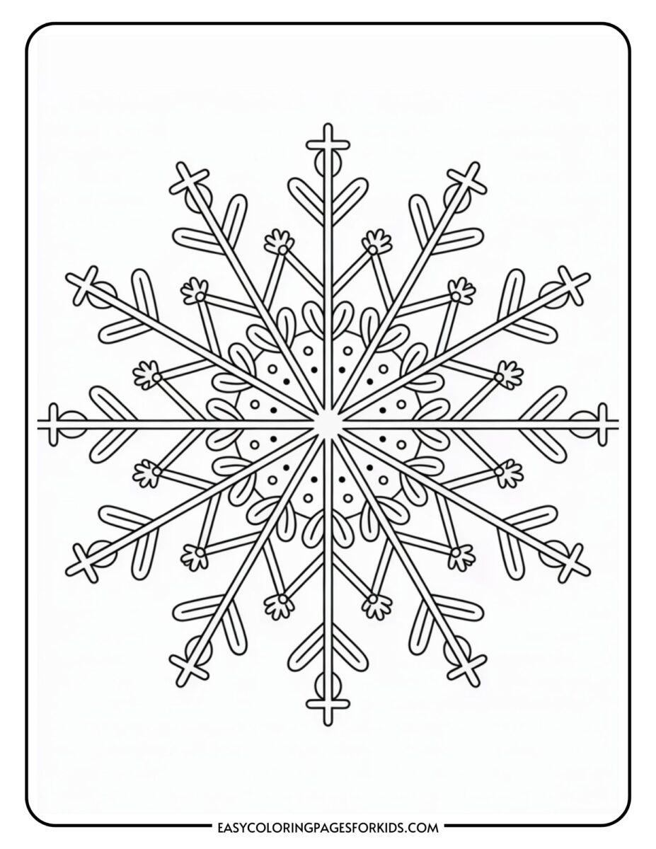 Christmas Mandala Coloring Pages (8 Pages To Color) - Easy Coloring ...
