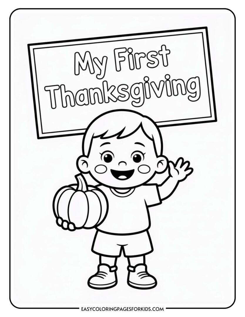 Free Printable Thanksgiving Coloring Pages For Preschoolers - Easy ...