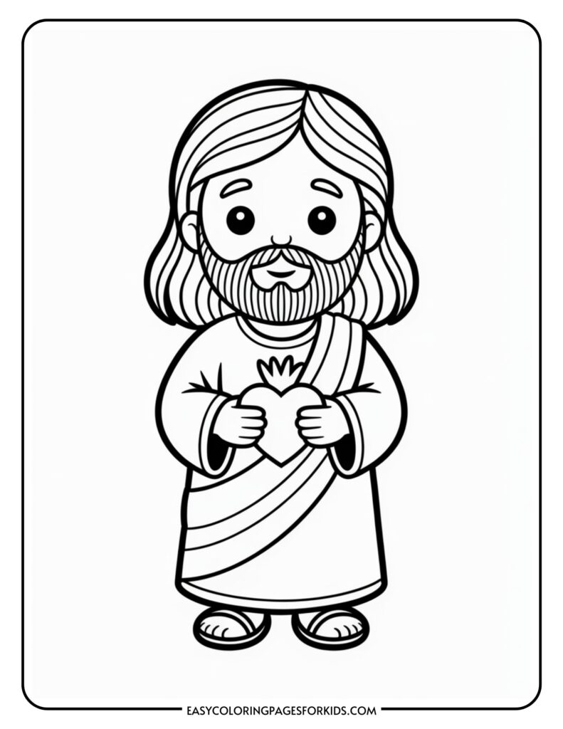 Christian Valentines Coloring Pages (12 Printable Pages) - Easy ...
