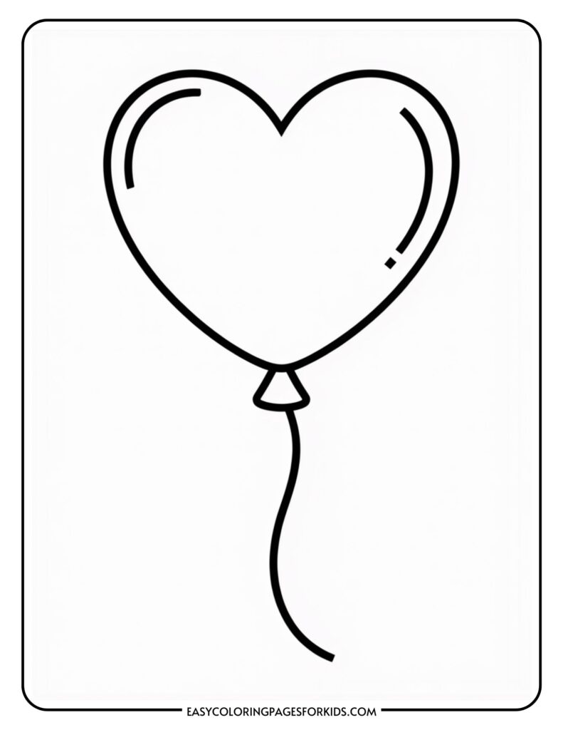 Valentine Heart Coloring Pages (10 Sheets To Color) - Easy Coloring ...
