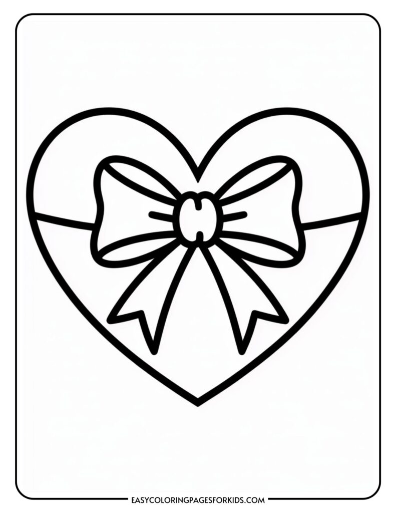 Valentines Day Coloring Pages Hearts (12 Pages To Print) - Easy ...