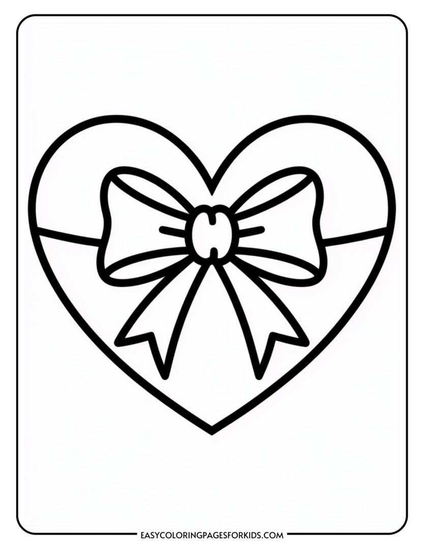 Valentines Day Coloring Pages Hearts (12 Pages To Print) - Easy ...